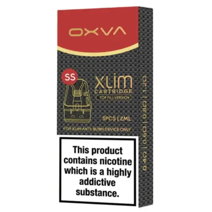OXVA XLIM TOP FILL CARTRIDGE STAINLESS STEEL DNA专用(3PCS) – DEVICE ...